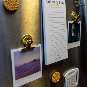 Grocery List | Magnet Notepad - Etsy