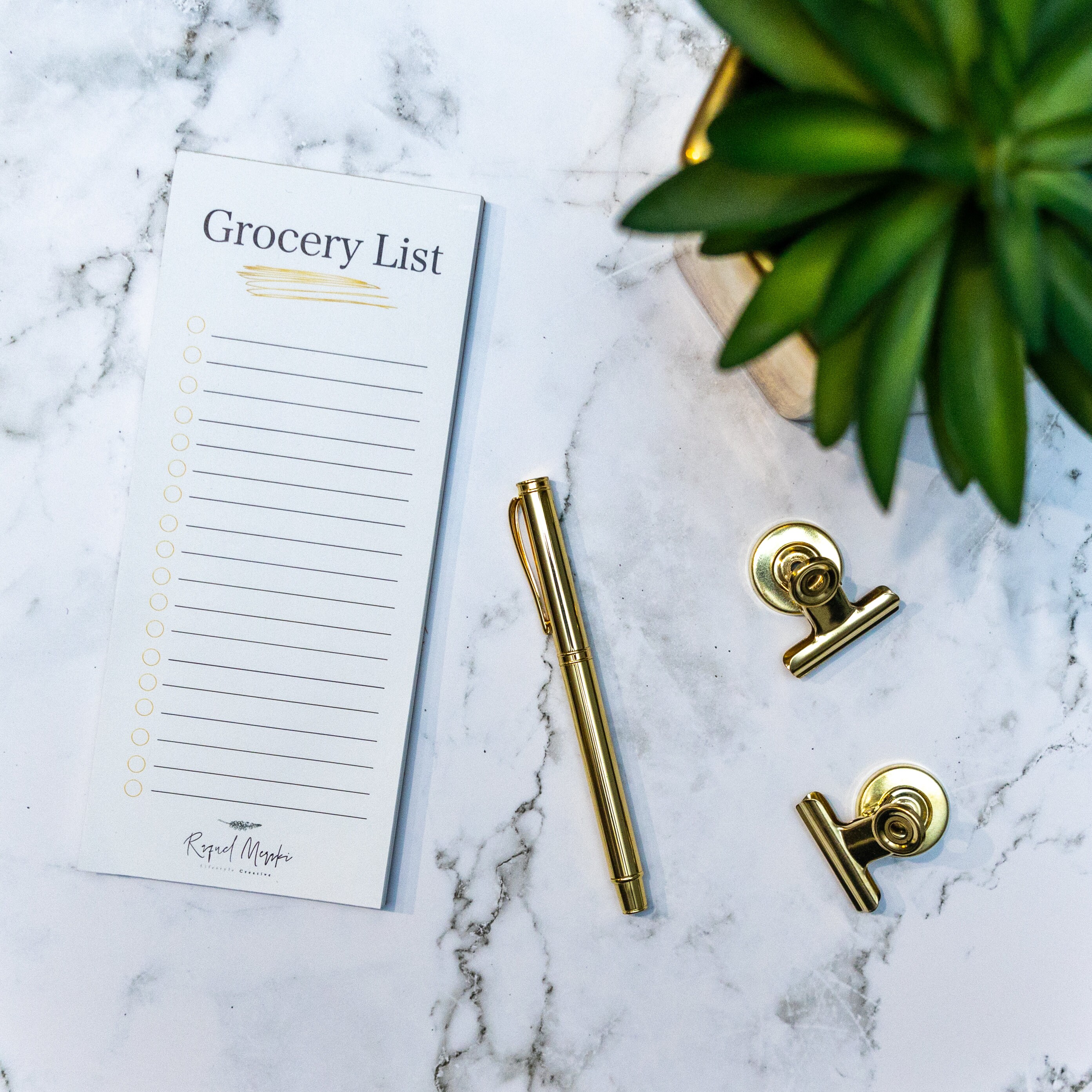 Grocery List | Magnet Notepad - Etsy