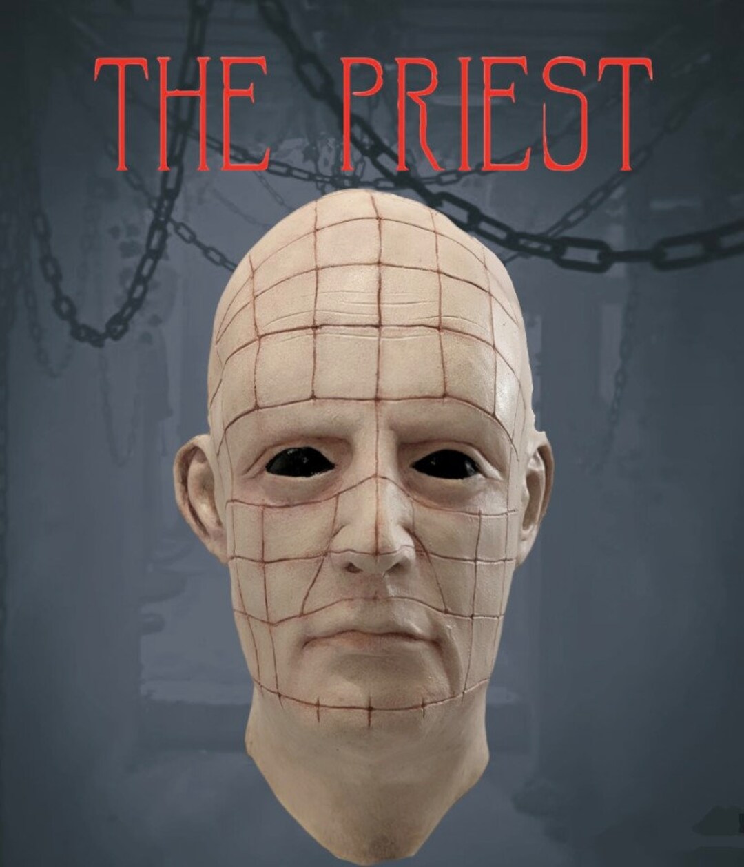 The Priest Latex Mask - Etsy