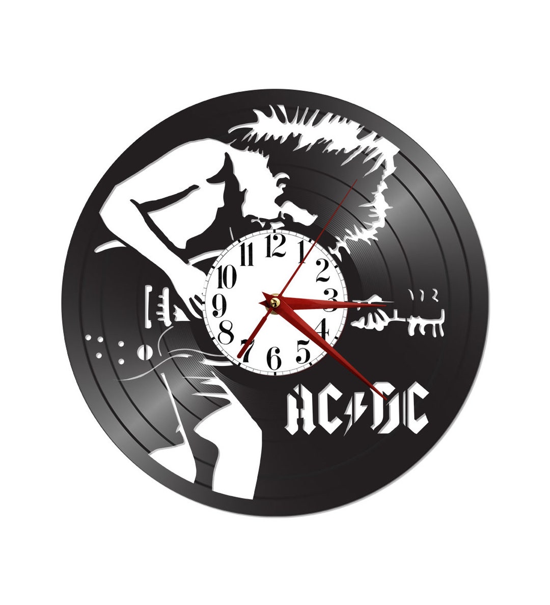 Vinyl Record Clock ** FREE SHIPPING** - Records for Wall - Vintage - Re ...