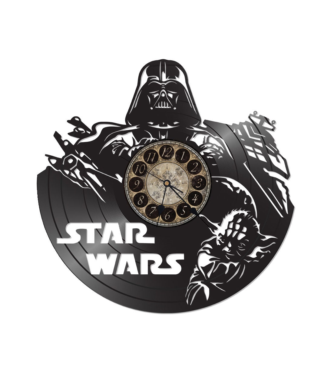 Vinyl Record Clock FREE SHIPPING Records for Wall - Etsy