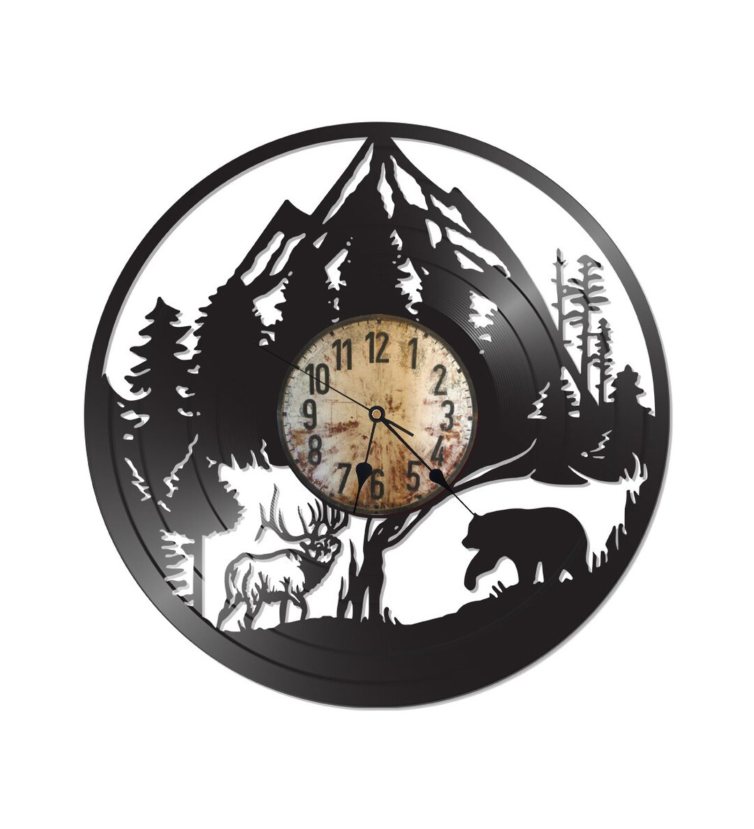 FREE Shipping!!free SHIPPING!! Mountain Wilderness Vintage-re Purposed ...