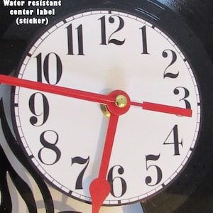 Vinyl Record Clock Vinyl Wall Decor Records for Wall Record Clock Wall ...