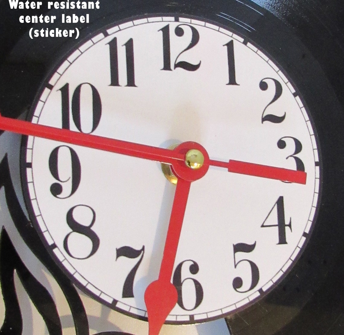Vinyl Record Clock ** FREE SHIPPING** - Records for Wall - Vintage - Re ...