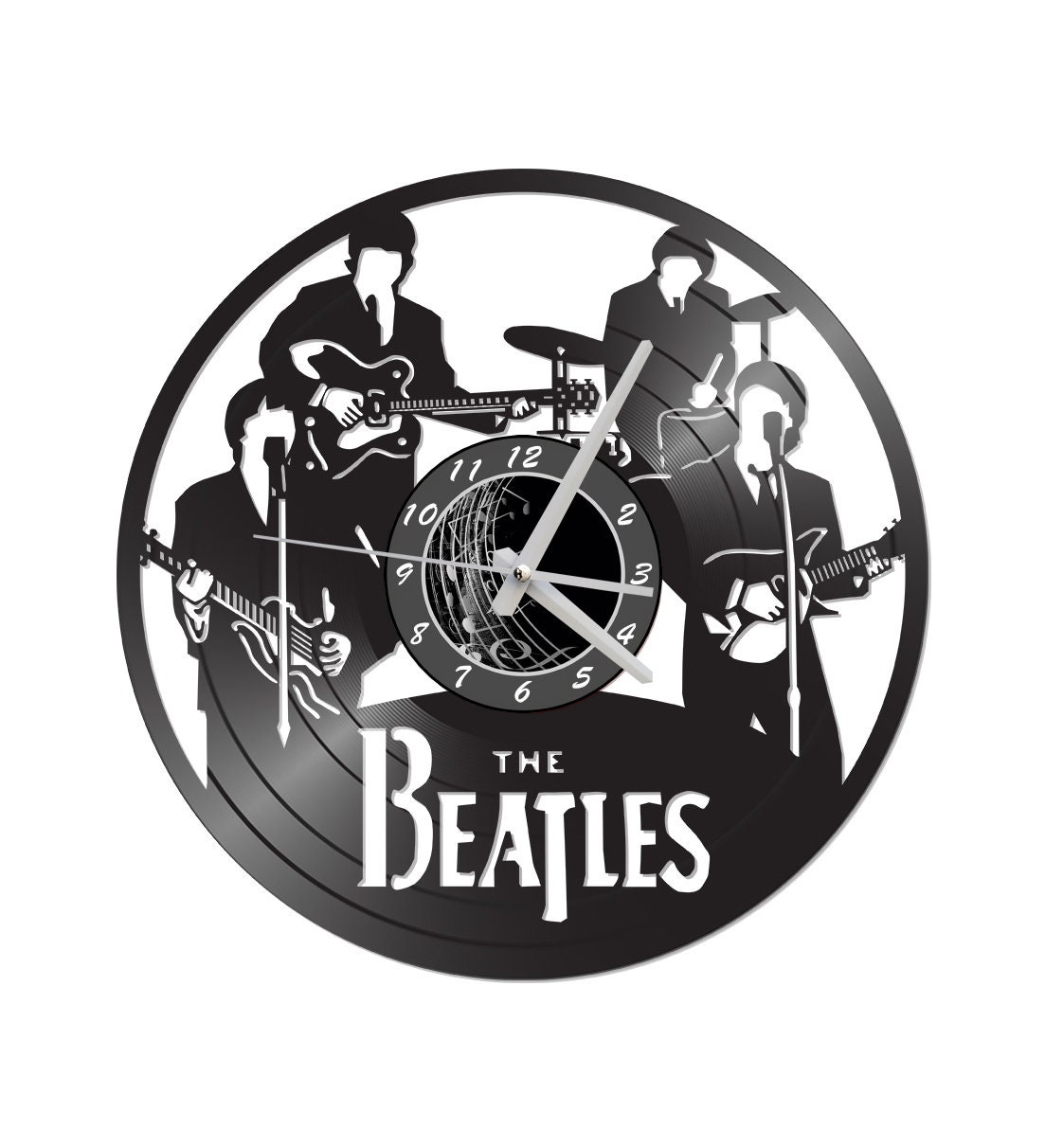 Vinyl Record Clock FREE SHIPPING Records for Wall - Etsy