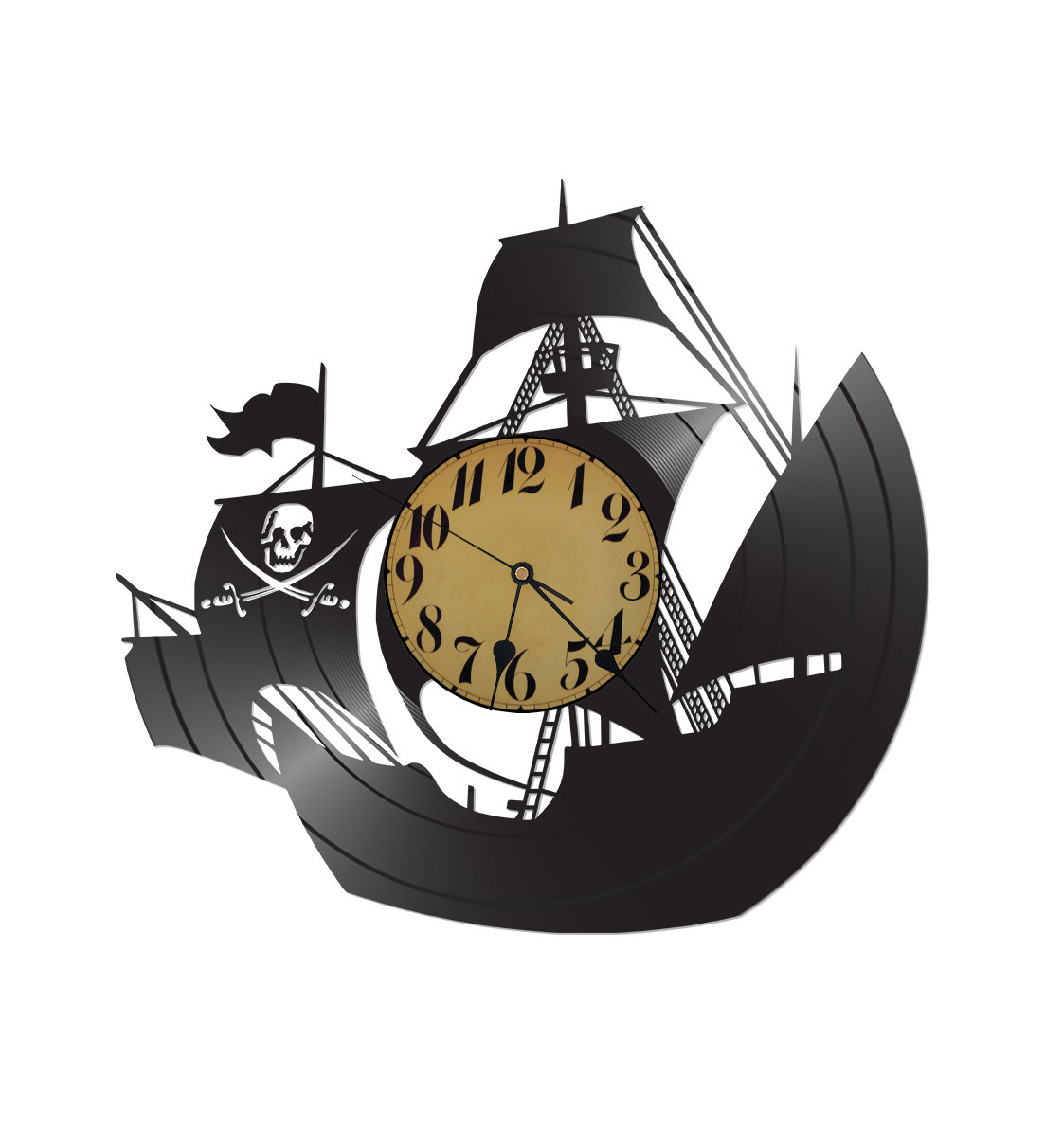 Pirates of the Caribbean Wall Clock - Etsy