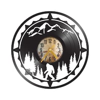 Bigfoot Pendulum Clock | Sasquatch Clock | Kids Clock | Bigfoot Lover ...