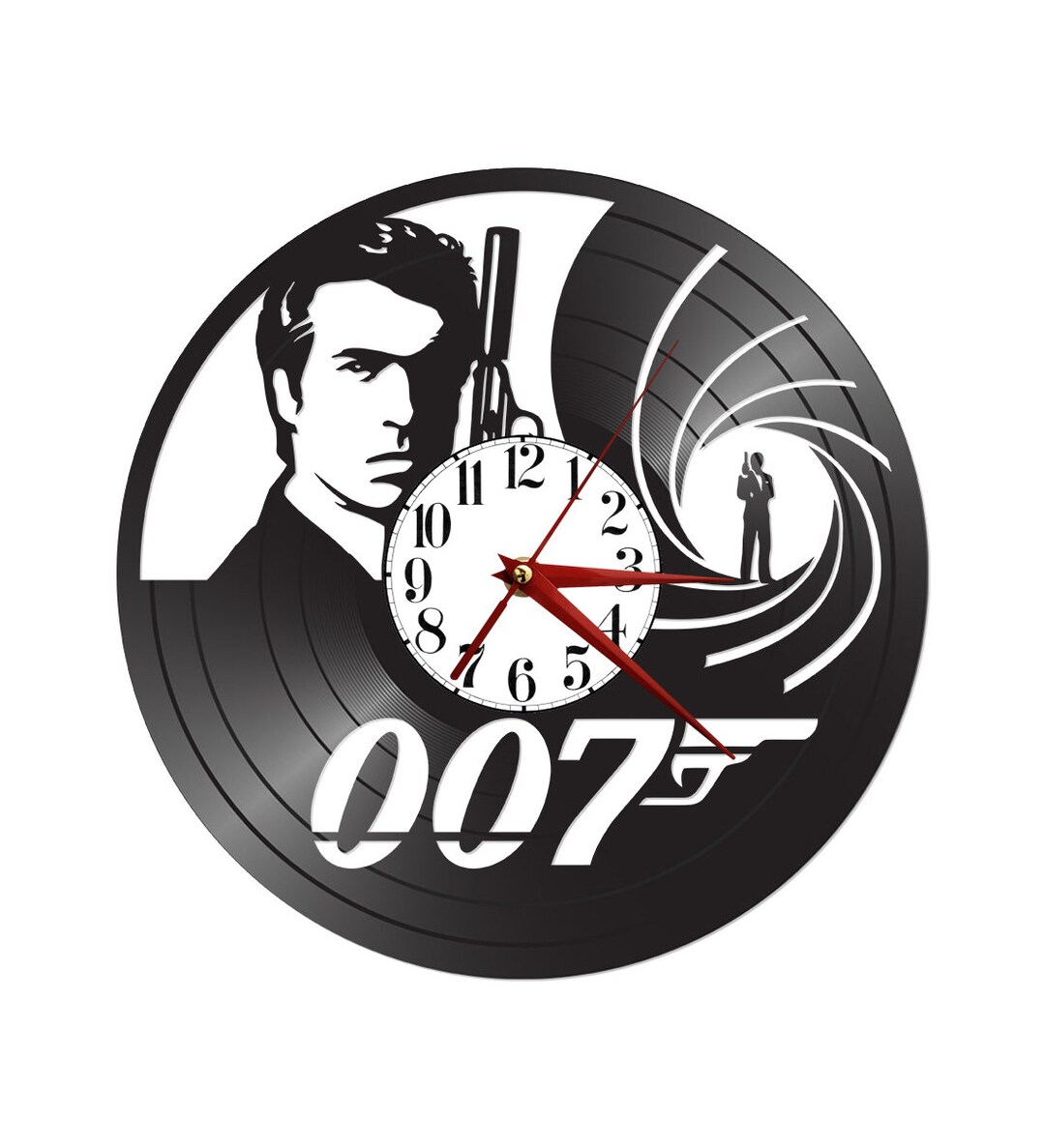 Vinyl Record Clock - Wall Clock - Record for Wall - Etsy
