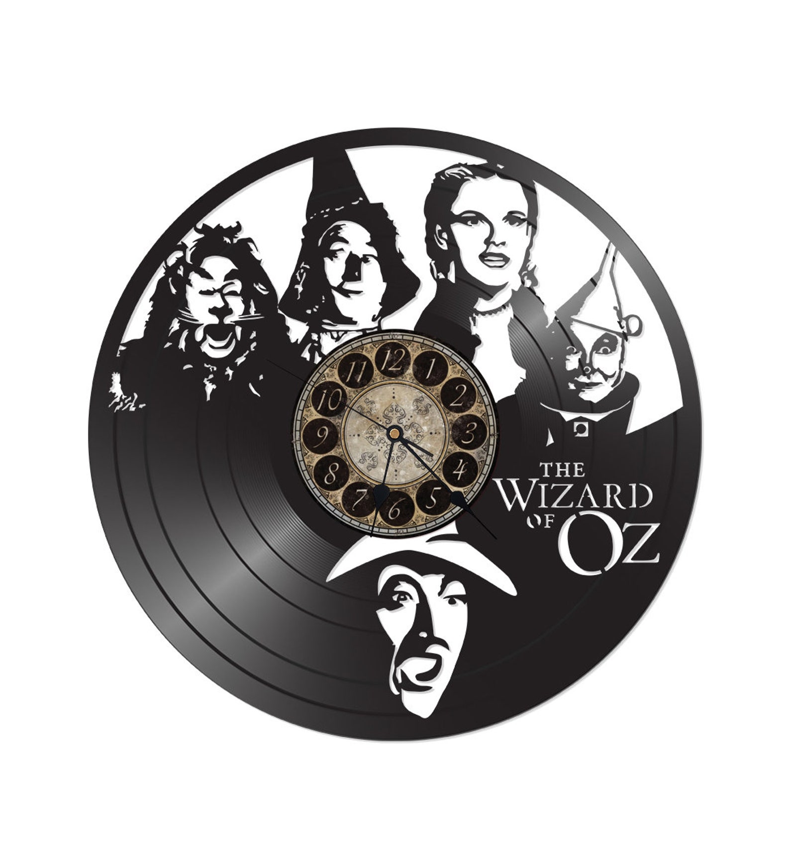 Vinyl Record Clock ** FREE SHIPPING** - Records for Wall - Vintage - Re ...