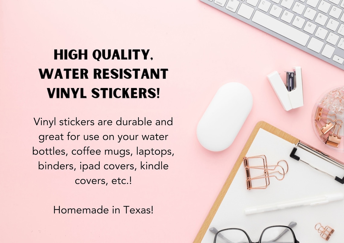 ACOTAR Names Vinyl Sticker Crescent City Decal TOG Kindle Pop Bookish ...