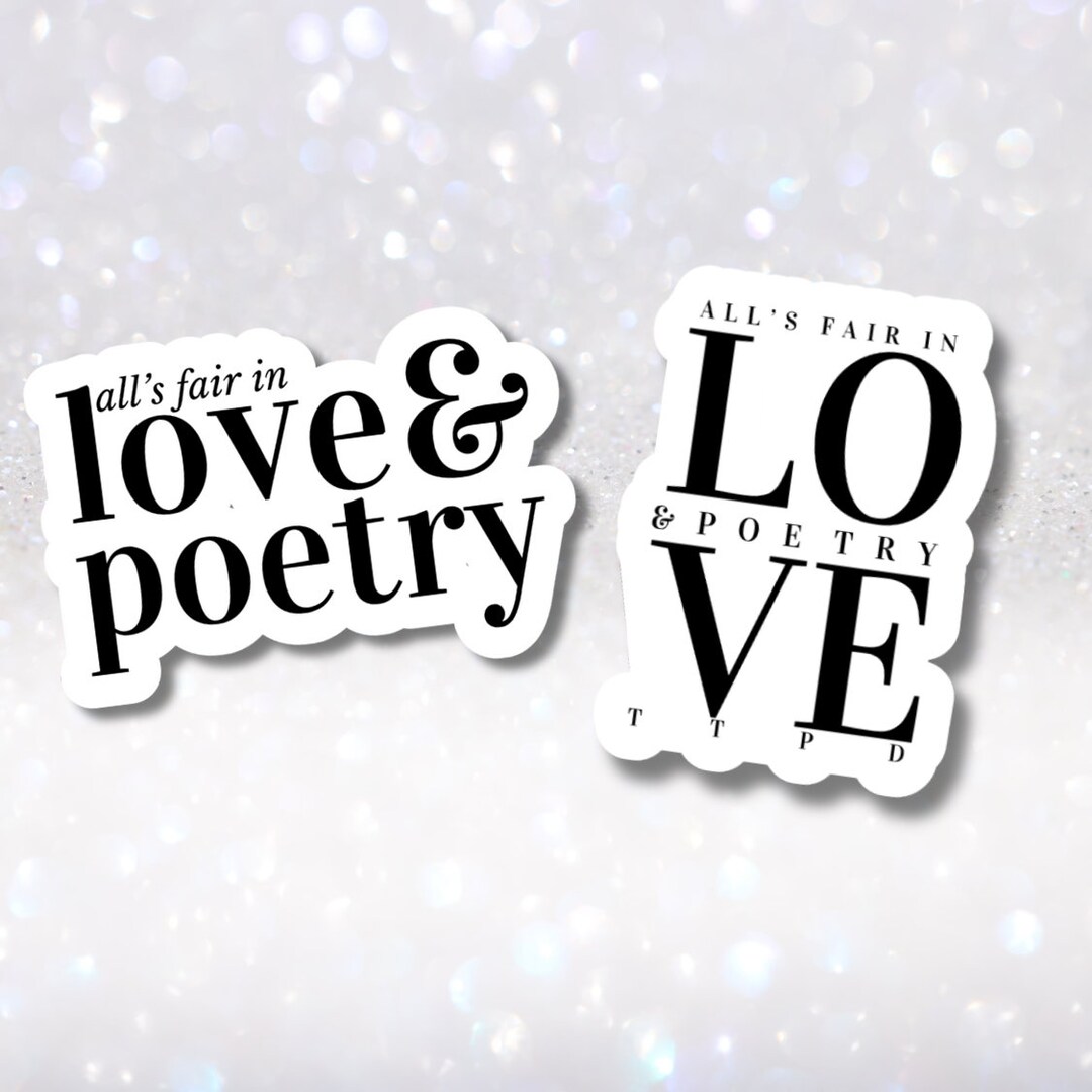 TTDP Era Taylor Swift Lyric Sticker the Tortured Poets Department Album ...