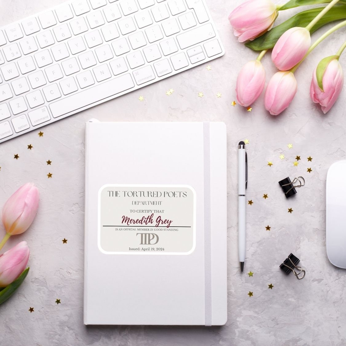 TTPD Membership Card the Tortured Poets Department Album Release Party ...