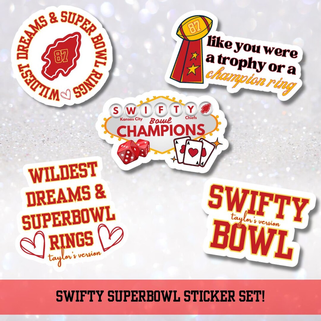 Taylor Swift Sticker Set: Vinyl Lyric Decals to Showcase Your Love for ...