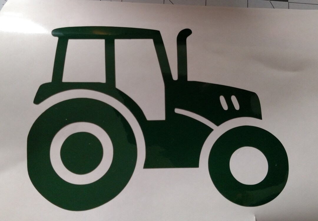 Tractor Vinyl Graphic Decal - Etsy