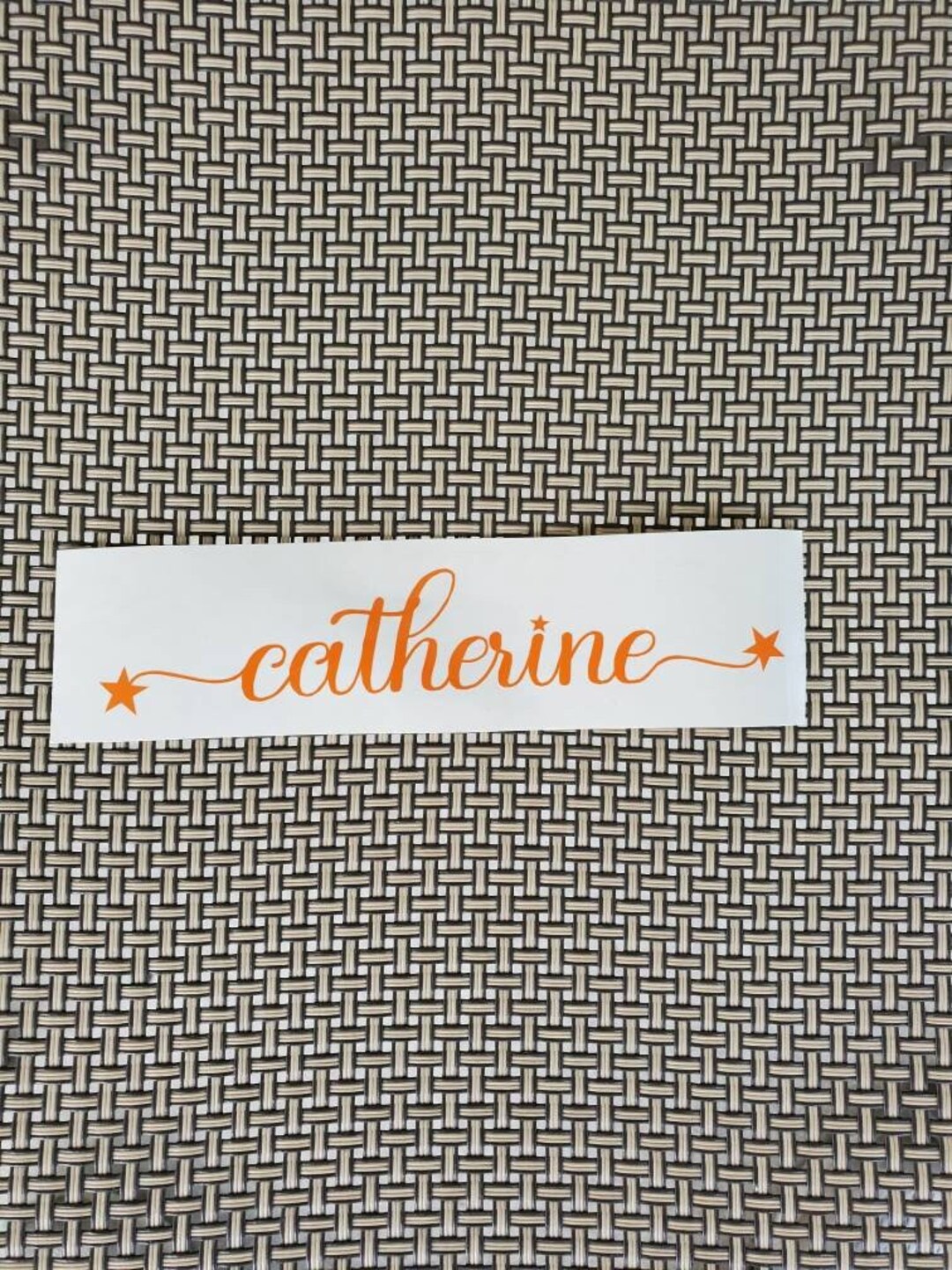 Name Vinyl Decal, Tumbler Decal, Wedding Decal, Gift Decal, Name Label ...