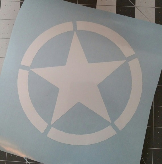 Invasion Star WWII Vinyl Decal - Etsy
