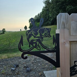 Fish Metal Plant Hanger / Bird Feeder Hanger Bracket, Decorative ...