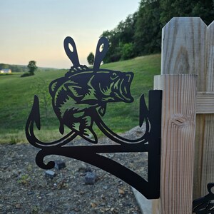 Fish Metal Plant Hanger / Bird Feeder Hanger Bracket, Decorative ...