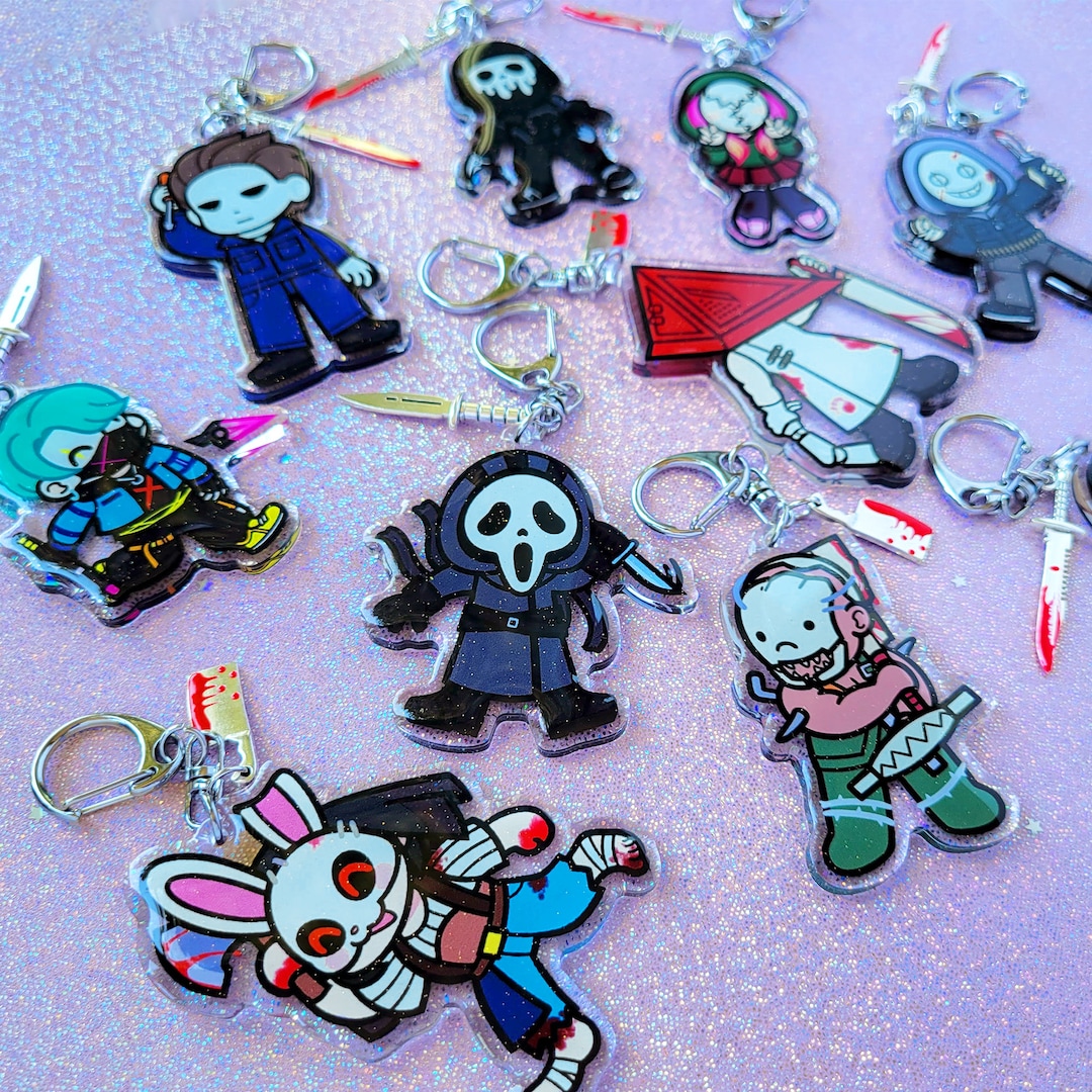 Dead by Daylight Killer Acrylic Keychains - Etsy