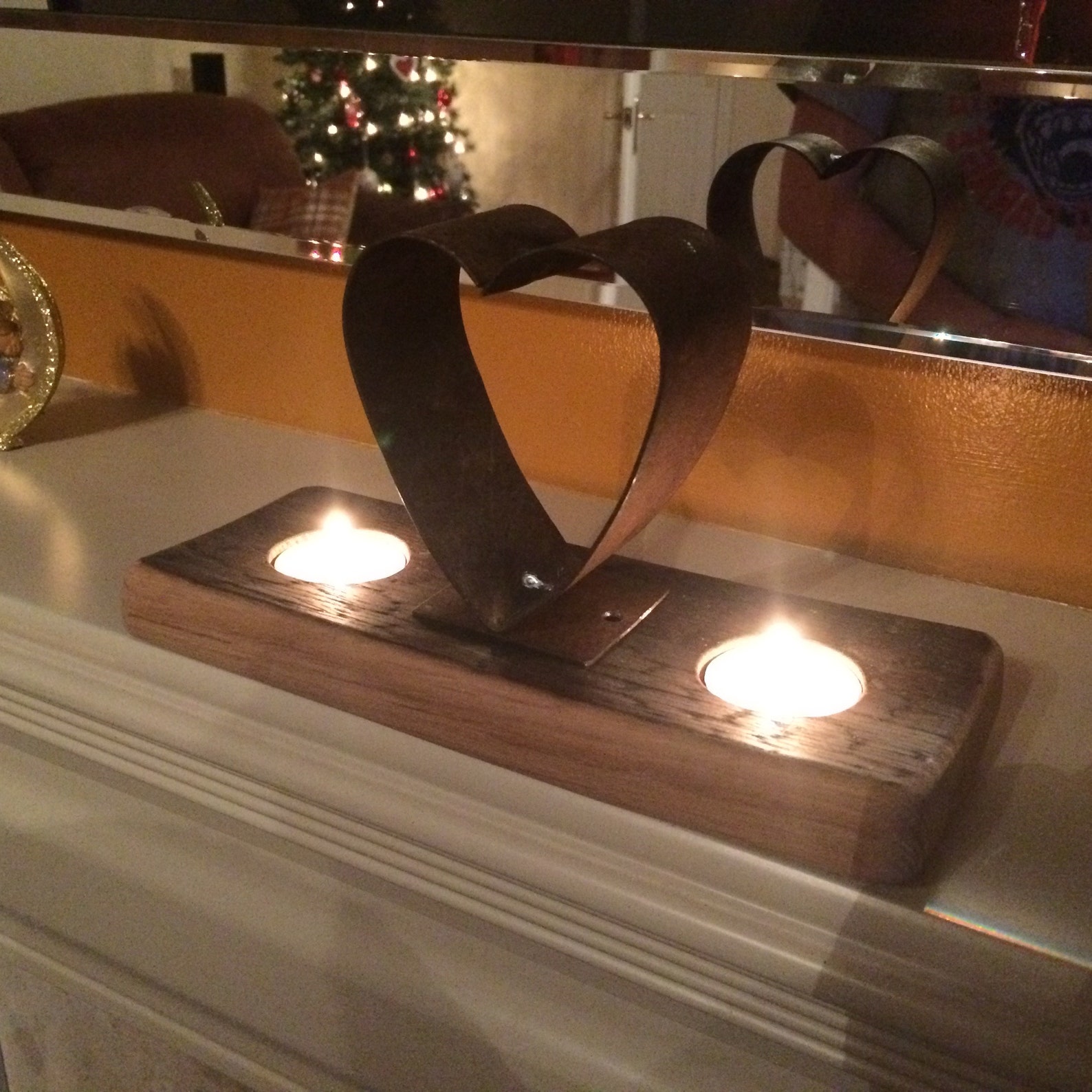 Whisky Stave Barrel Band Heart / Whisky Barrel Hoop Heart / Rustic ...