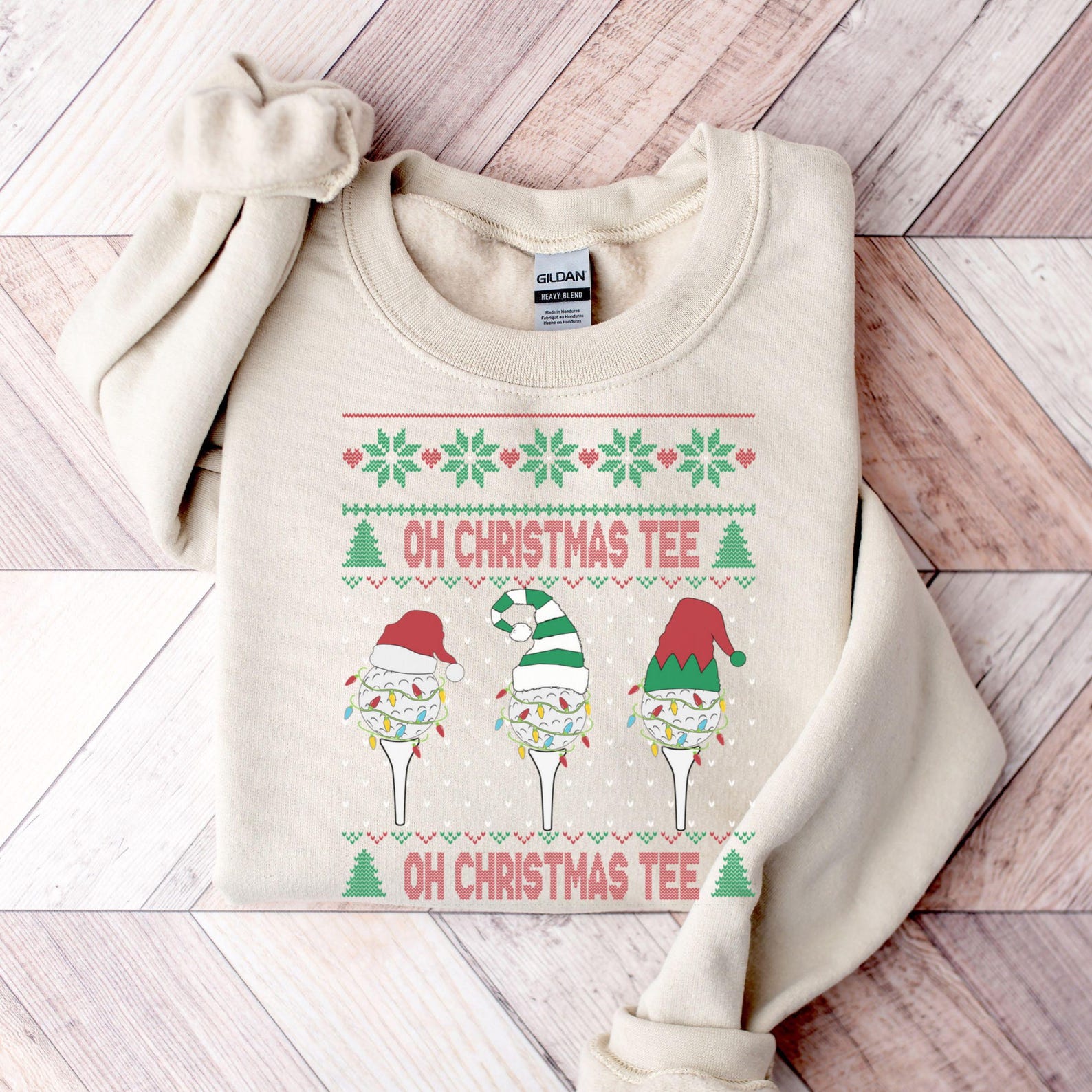 Ugly Golf Christmas Sweatshirt, Golf Sweatshirt, Christmas Golf Shirt ...