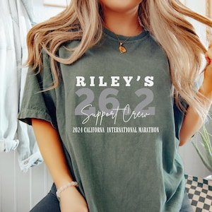 Marathon Support Crew Shirt, Marathon Support Squad Shirt, Personalized ...