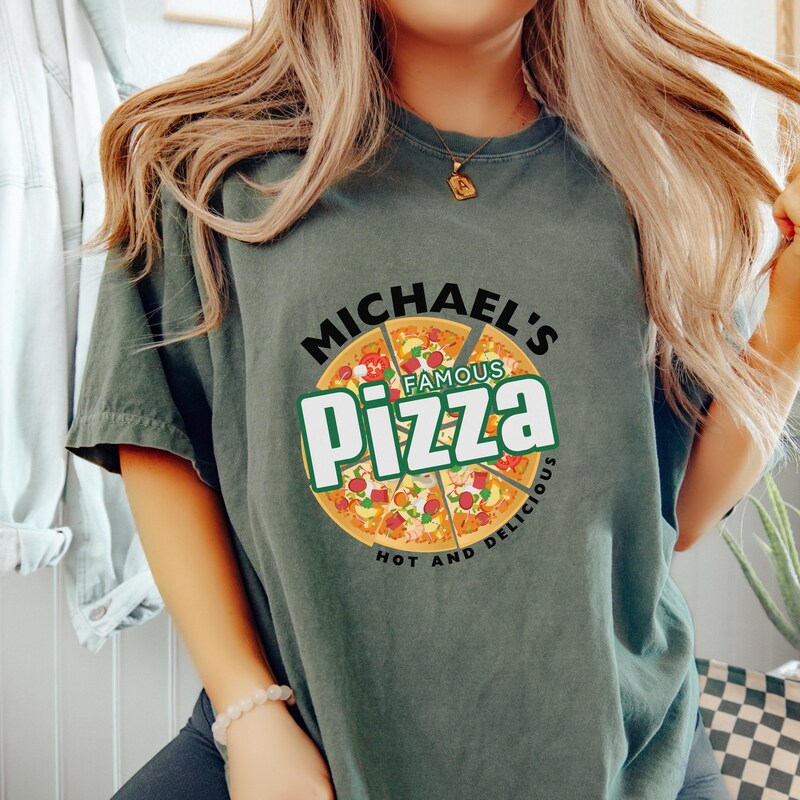 Pizza Shirt Personalized - Etsy