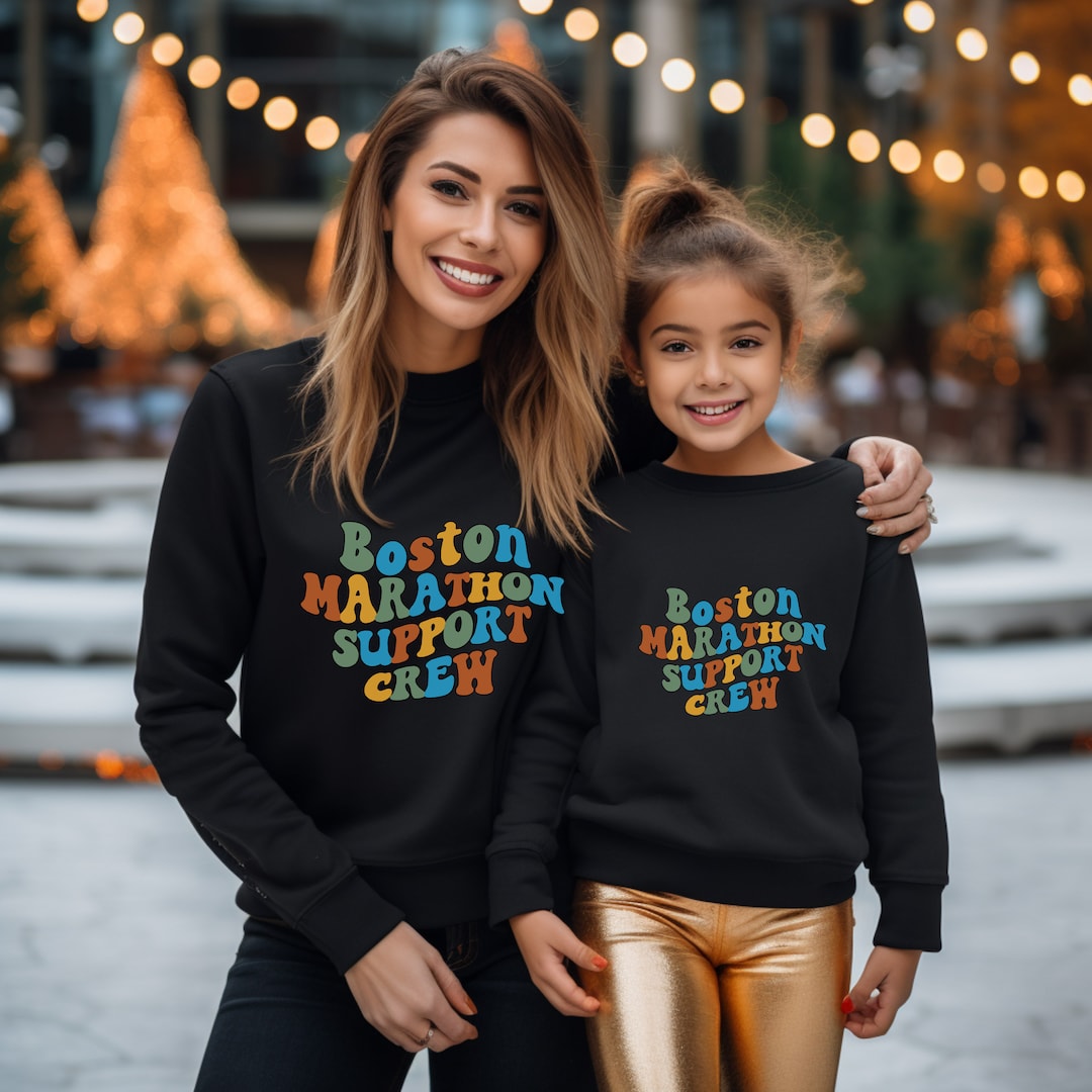 Boston Marathon Support Crew, Marathon Runner Support Shirt, Marathon ...