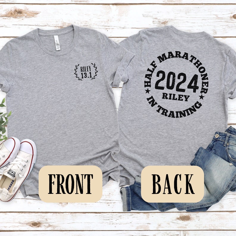 Half Marathon in Training Shirt, Half Marathon Training Shirt, Training ...