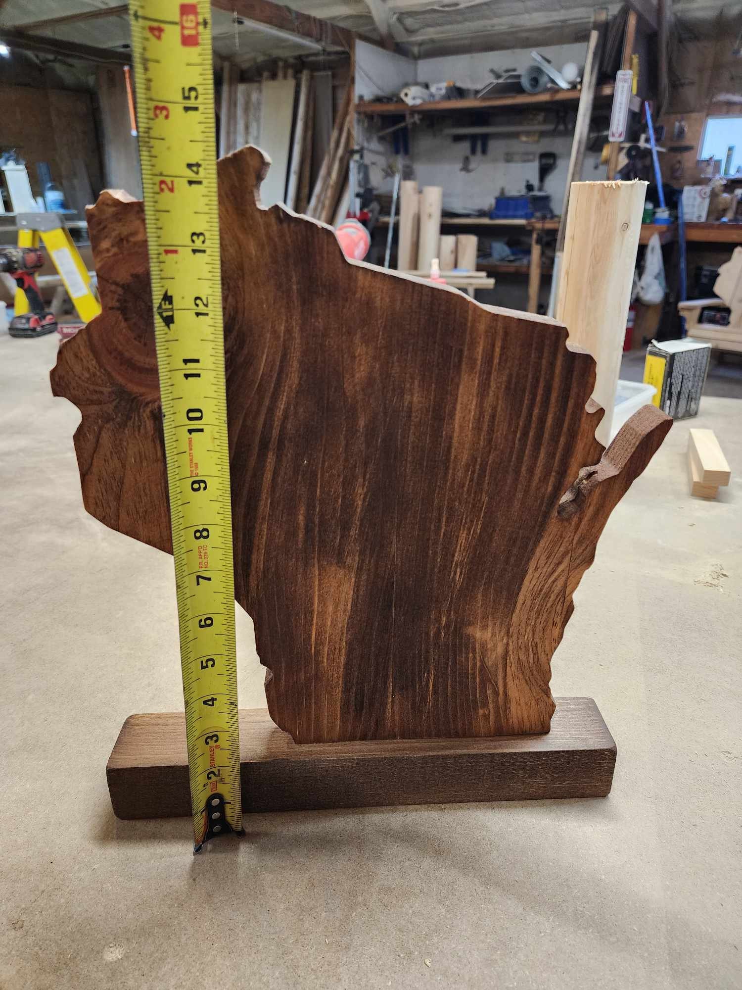 Wisconsin State Cutout Sign, State Decoration, Wisconsin Decoration ...