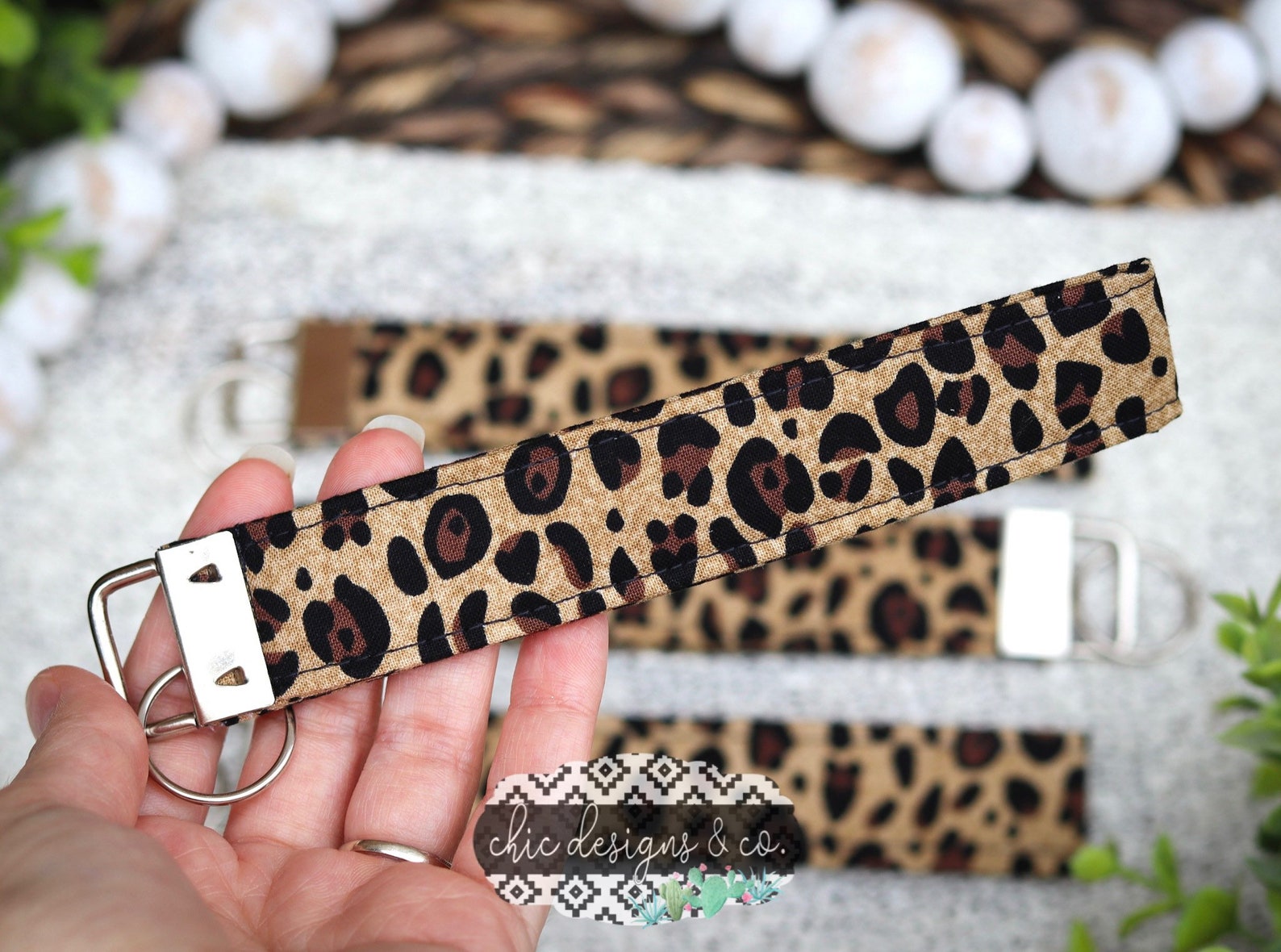 Wrist Key Fob Leopard Key Fob Key Fob Leopard Key Chain - Etsy