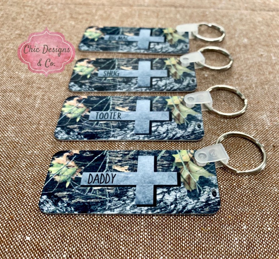 Monogram Key Chain Personalized Key Chain Custom Key Chain | Etsy