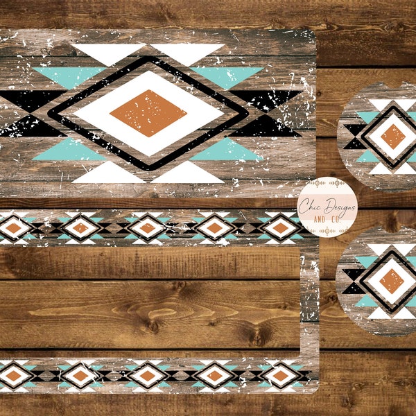Aztec License Plates - Etsy
