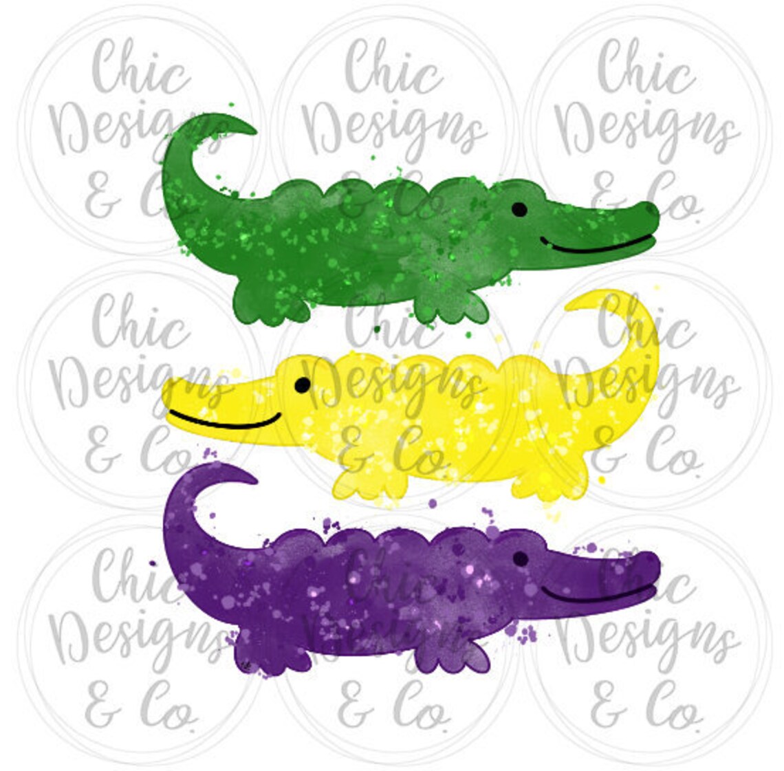 Mardi Gras Alligator Digital File PNG Files Mardi Gras - Etsy