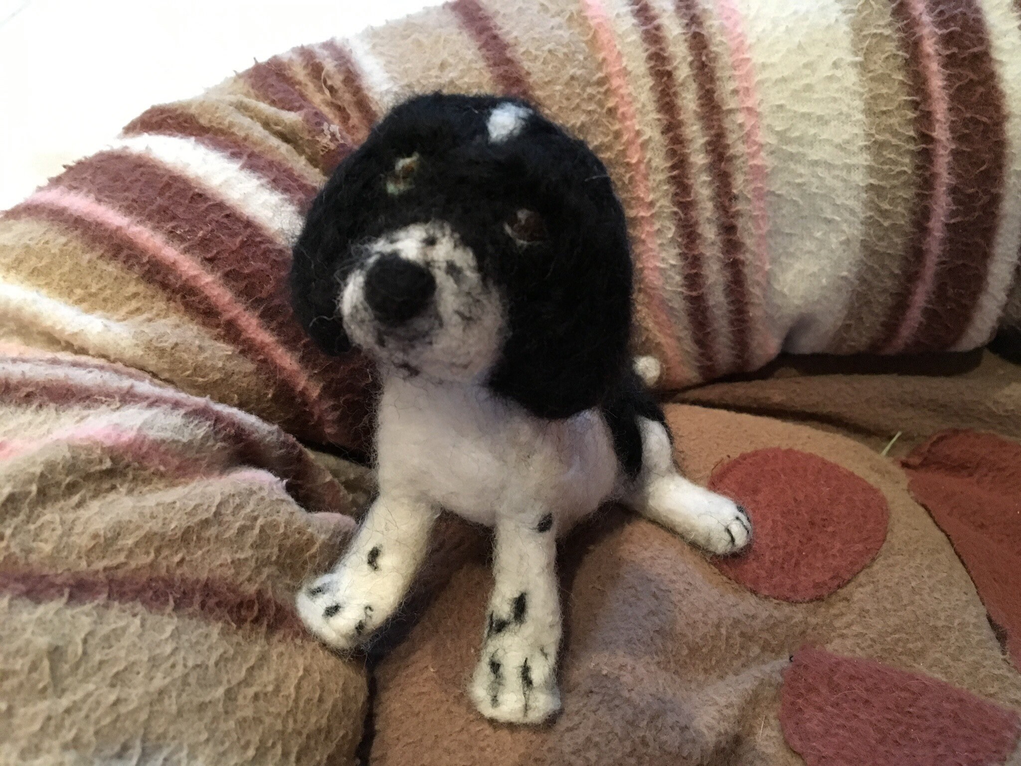 Needle felted custom pet portrait. Model. Pet. Fibre art. Pet | Etsy