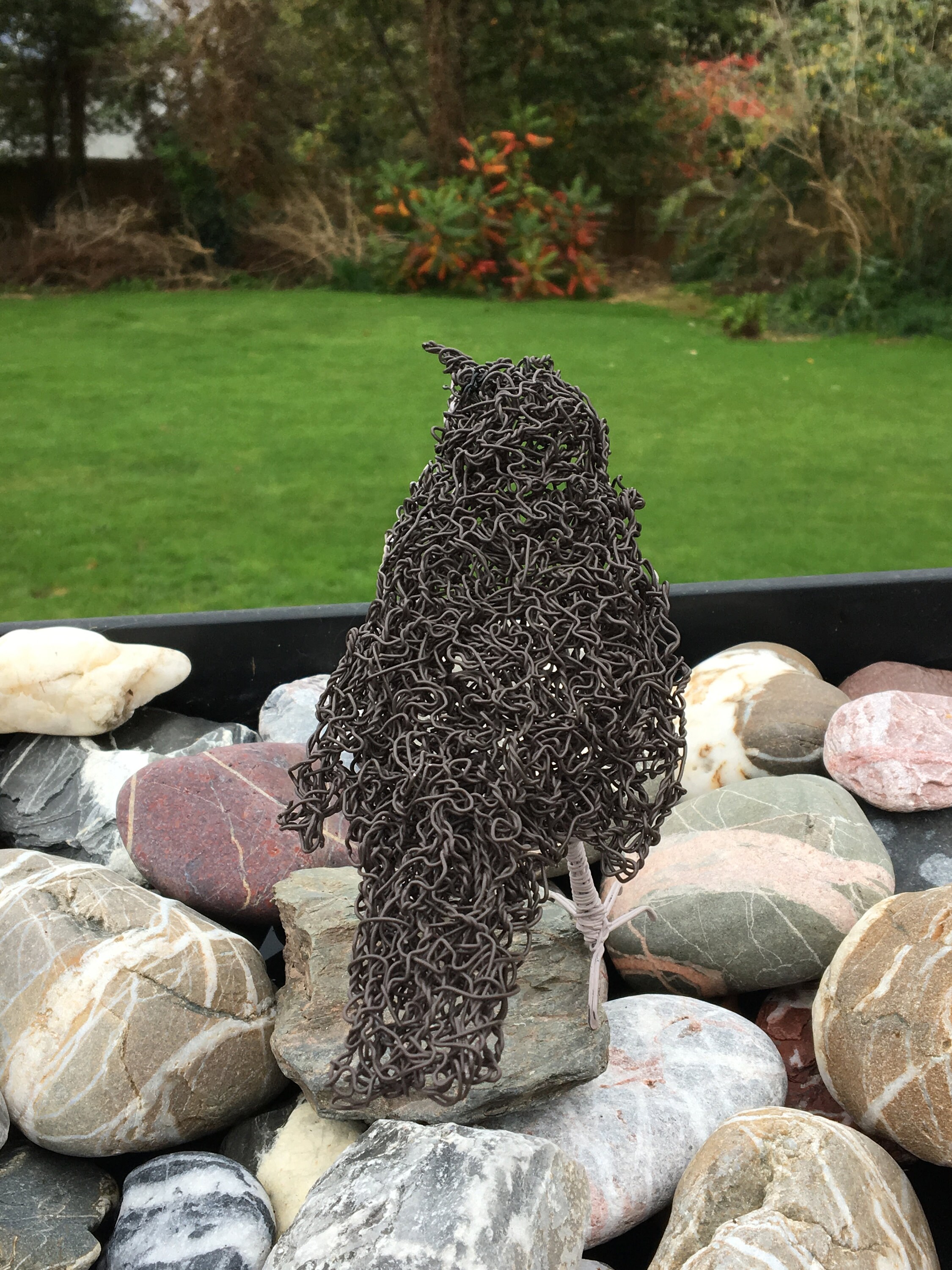 Thrush Wire Sculpture. Wire Art. Thrush. Bird Sculpture. - Etsy UK