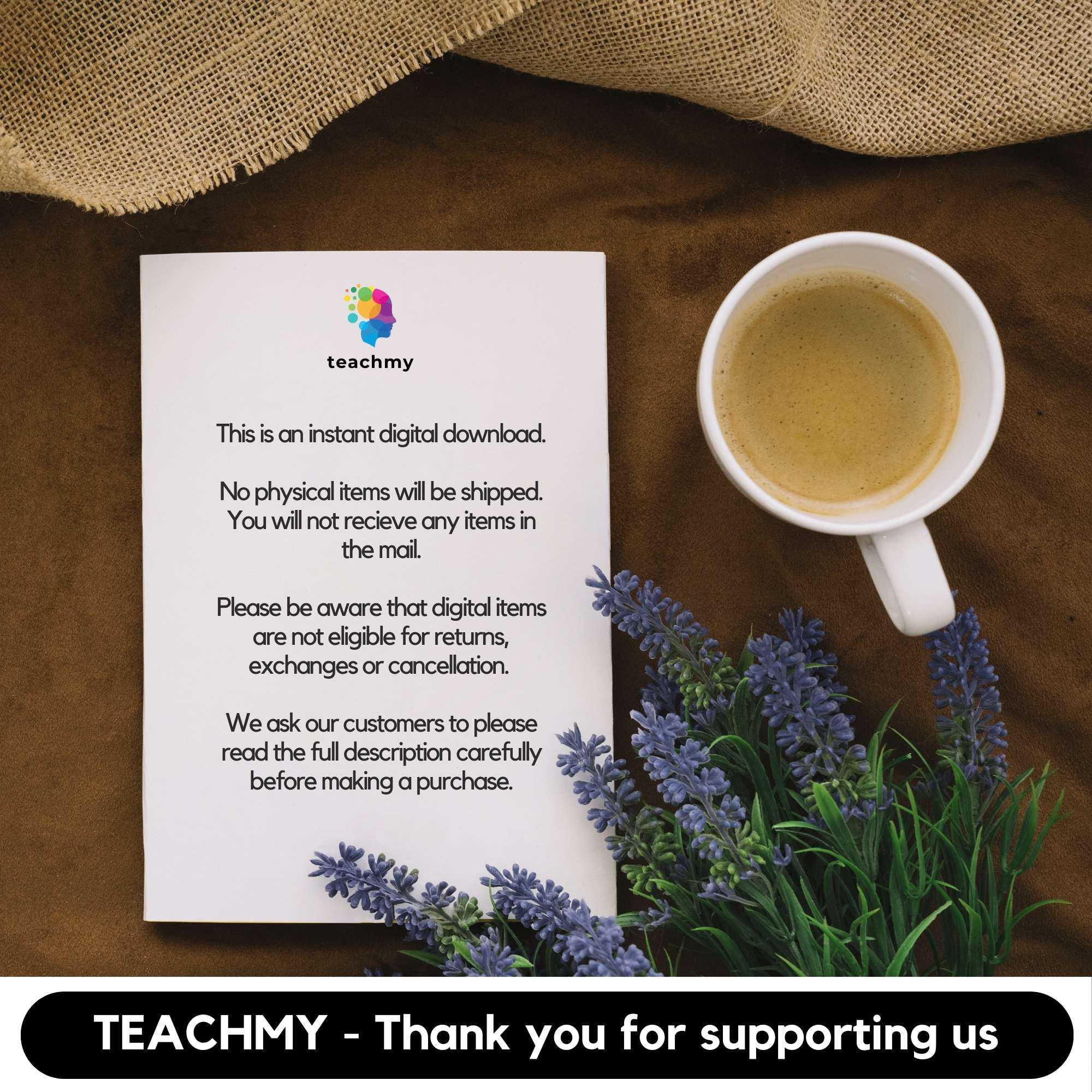 Nature 0-10 Printable Number Cards, Summer Flowers, Montessori Reggio ...