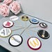 YOUR BRAND LOGO Cupcake Toppers/ Custom Toppers, Set of 12, Set of 6 - Etsy