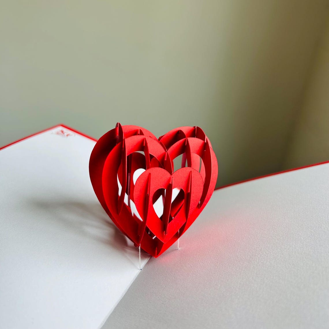 3D Pop up Card for Valentine and Mother's Day SVG / PDF / Digital File ...