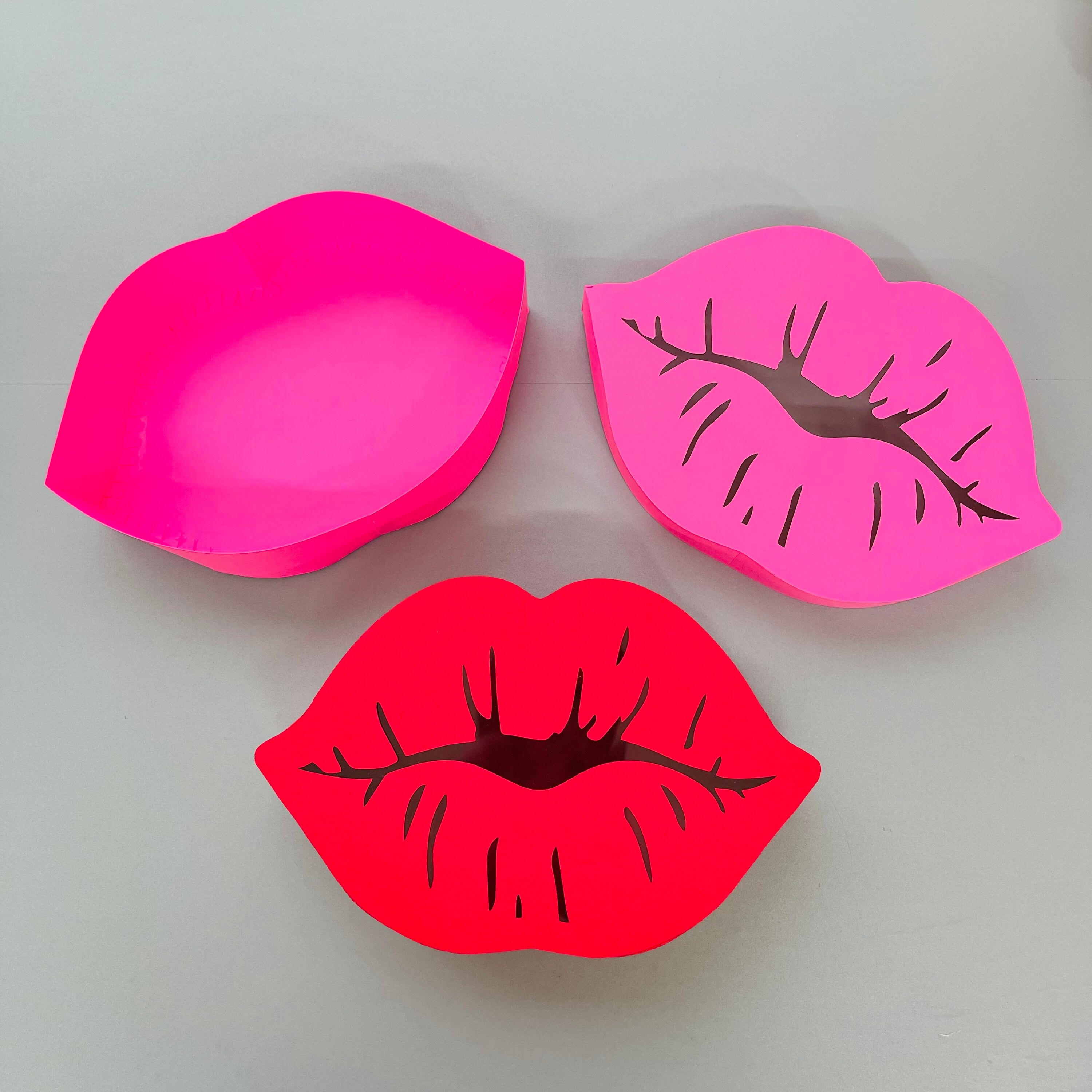Lips Box Template Svg, Png, Jpg, Pdf Files. Valentines/ Mothers Day ...