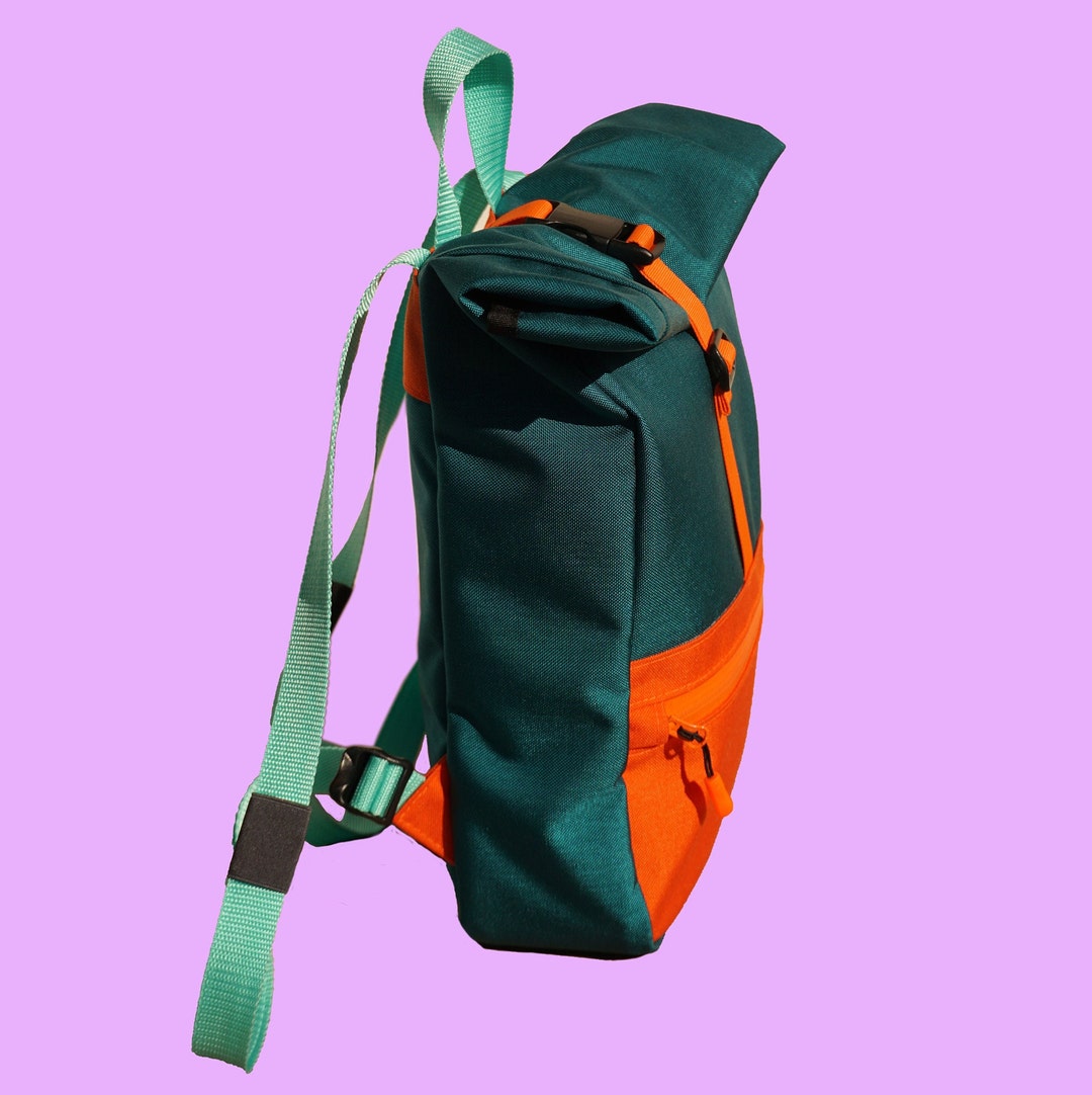 The Cutie, Roll Top Backpack, Made to Order Pack, Casual and Everyday ...