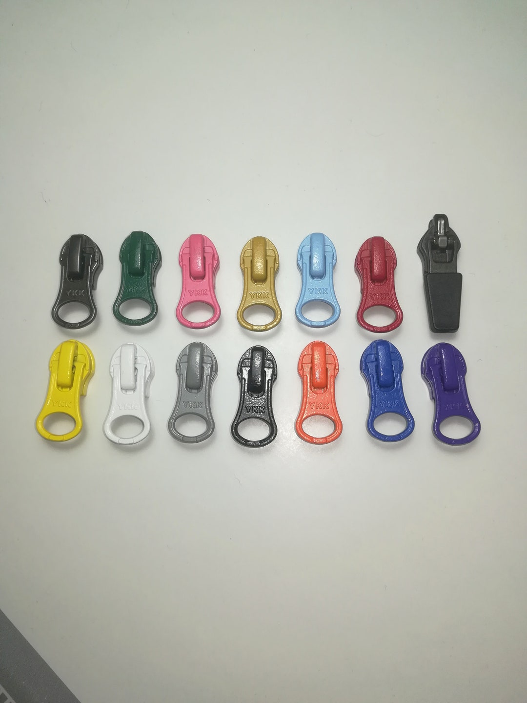 YKK #5 Reverse Zipper Slider: Automatic Locking Puller for Water ...