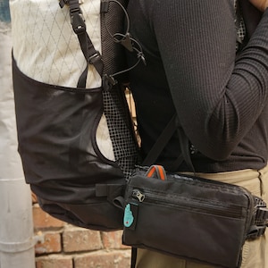 Ultralight Backpack Add on Pocket, Removable Pocket for Hip Belts ...