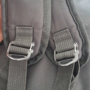 Black Plastic Gatekeeper Buckle: 1 Inch Webbing Strap Adjuster - Pack ...