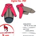 Italian Greyhound(xl)dog Coat Sewing Pattern, Greyhound Shirt Pattern ...