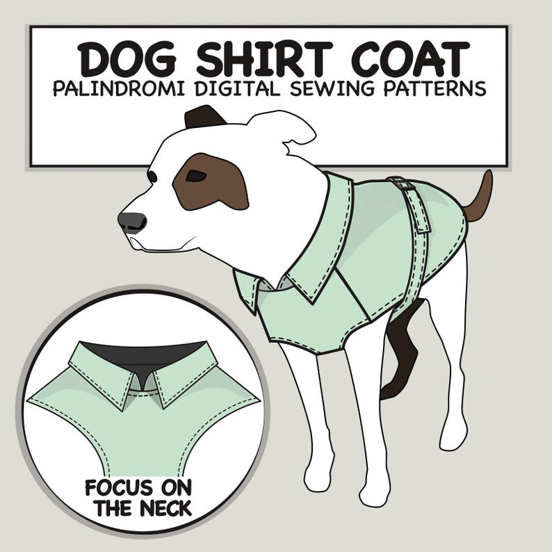 Dog Shirt Sewing Pattern PDF Bundle: 10 Sizes (3XS-4XL) (digital ...