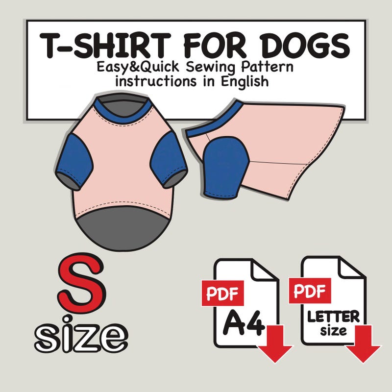 Dog Clothes Pattern - Etsy