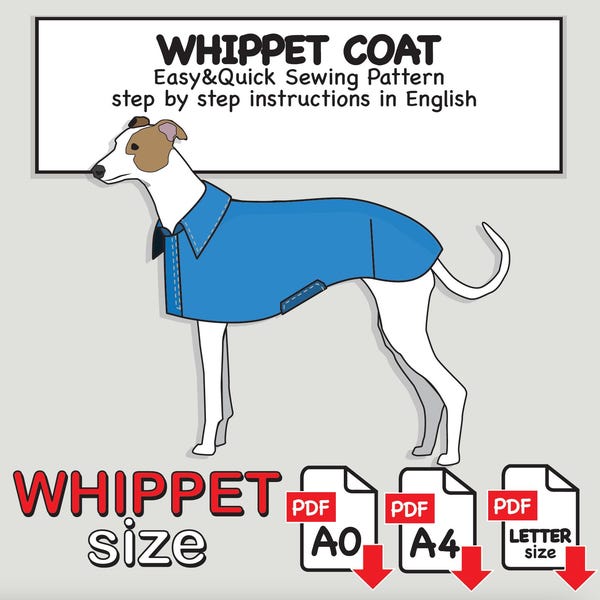 Dog Garment Patterns - Etsy UK