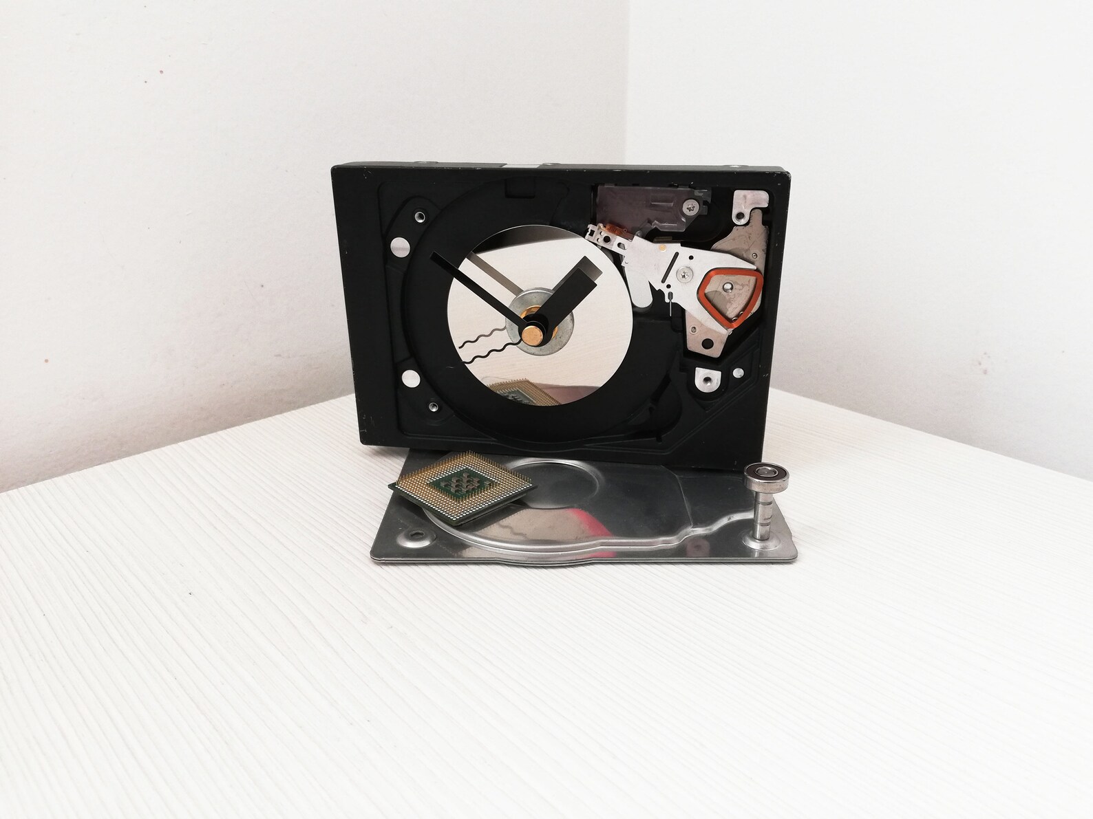 Hard Drive Clock 35 Desk Clock Industrial Clock Gift - Etsy