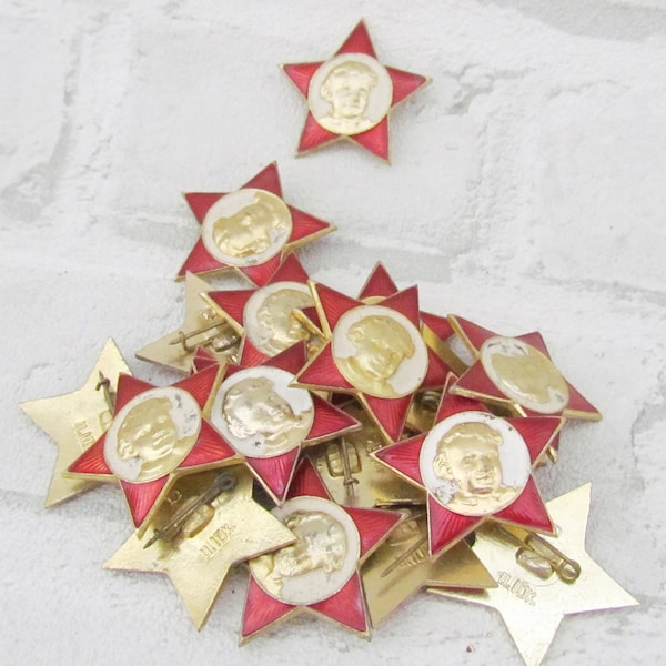 Soviet Red Star Pin - Etsy
